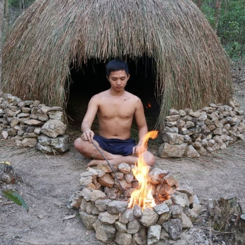 Dans le Temple de la Jungle🍃 - Primitive Technology | Snapchat