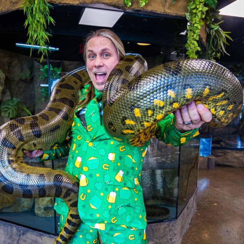 Deadly Black Mamba Milking!😱 - Brian Barczyk | Snapchat