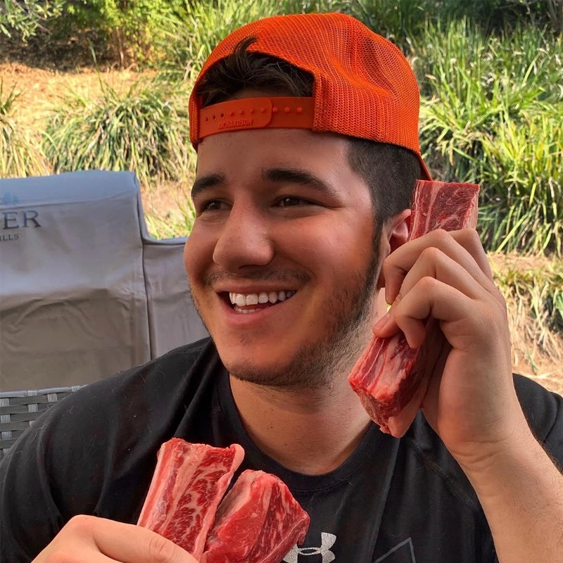 Caveman Style Steak 🔥 - Chef Cuso | Snapchat