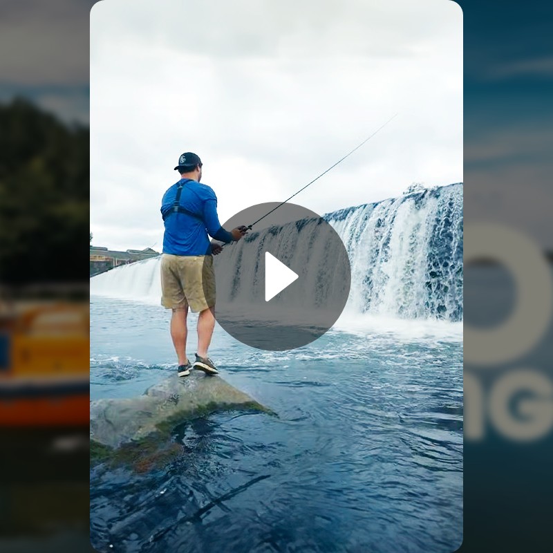 🌊 Fishing Under Massive Spillway - AYO Fishing | Snapchat