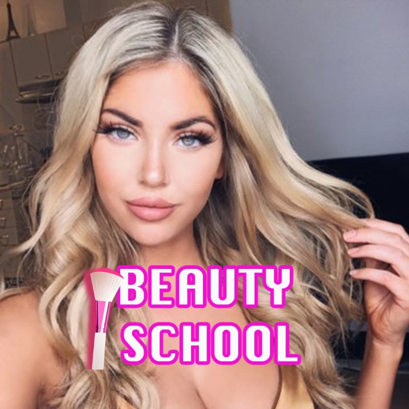 Coolest Lip Transformation💜 - Beauty School | Snapchat