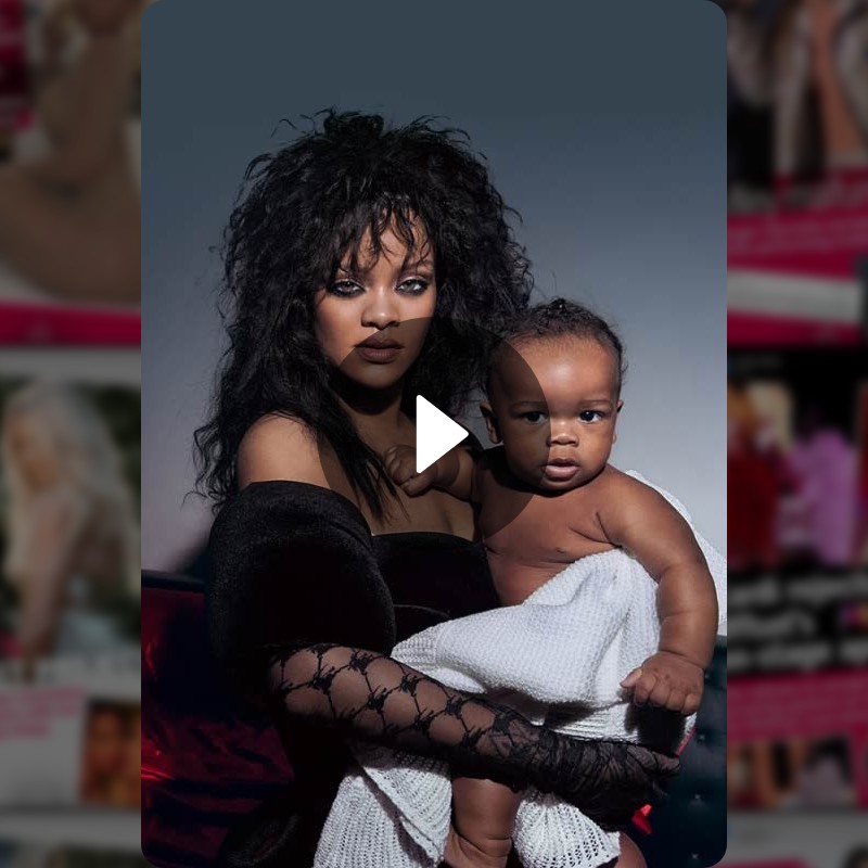 Pregnant RiRi shows off her little man - Daily Mail | Snapchat