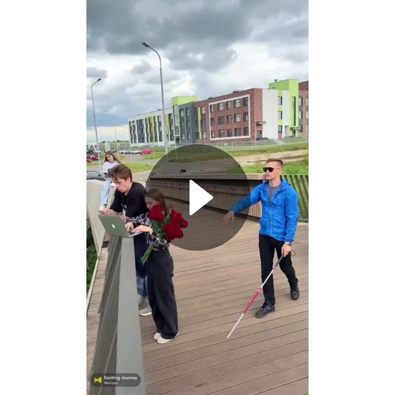 Prank Gone Wrong: Man Pretends to Be Blind, Then Gets Fooled by Friends ...