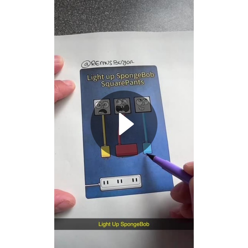Light Up SpongeBob | Spotlight on Snapchat