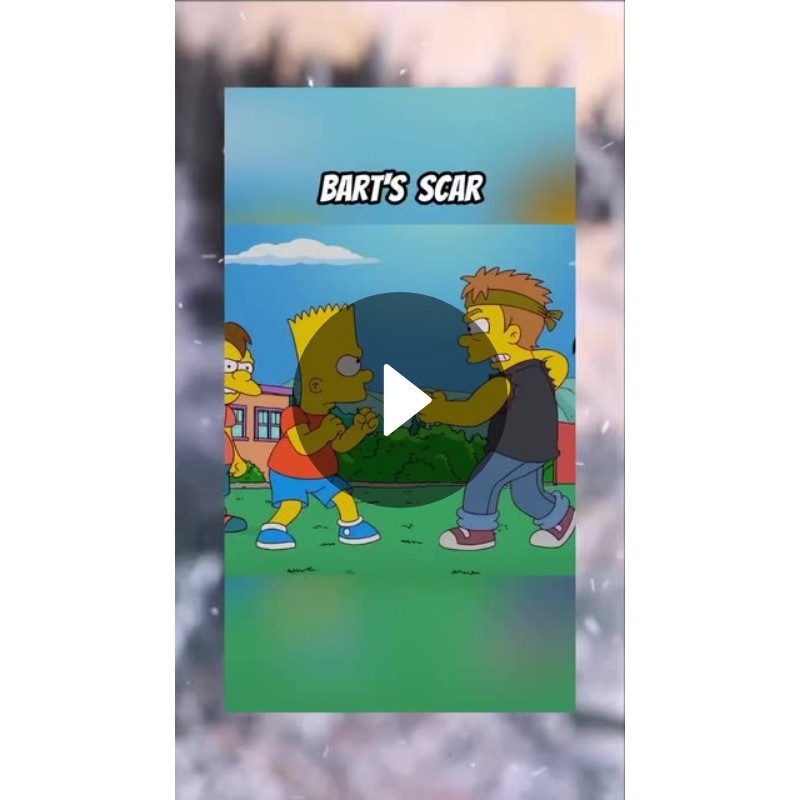 Bart’s Scar #fyp#shorts#cartoon#simpsons#simpsonsclips#viral#comedy ...