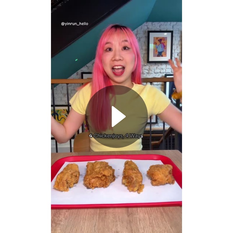 Yinrun's 4 Ways to Eat Jollibee Chickenjoy | Spaghetti, Rice, Dips ...