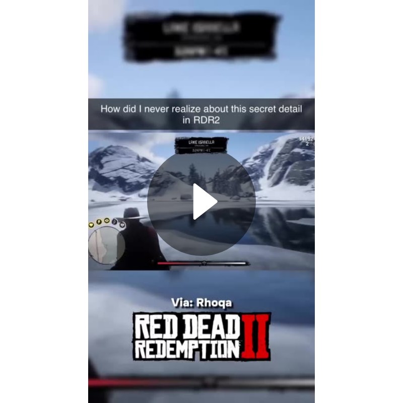 How did I never realize about this secret detail in RDR2 | Spotlight on ...