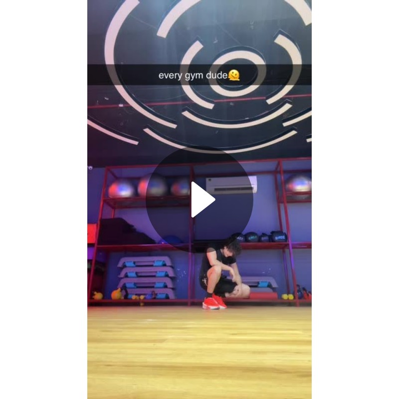 every gym dude🫠 | Spotlight on Snapchat