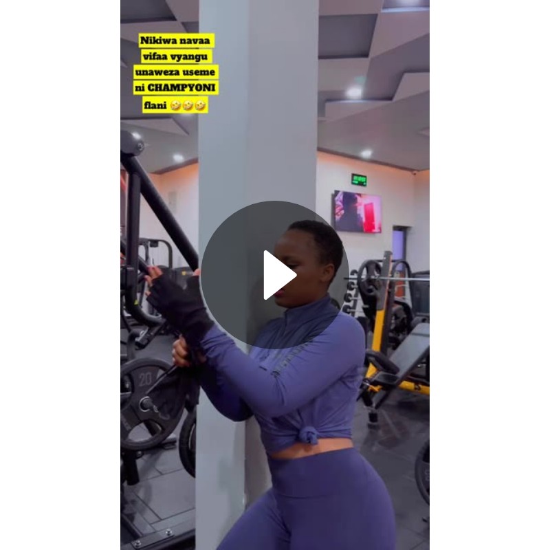 OfficialLizyMichael's Gym Workout Routine & Fitness Motivation | Video ...