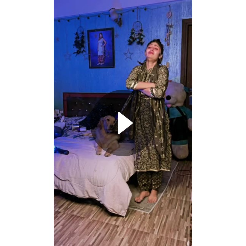 Female rapper enjoys time with her dog. | smriti rajput 🦋 (@smritiraj12 ...