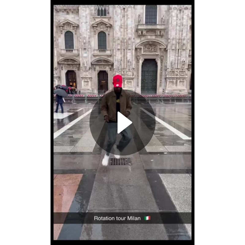 Rotation tour Milan 🇮🇹 | Spotlight on Snapchat
