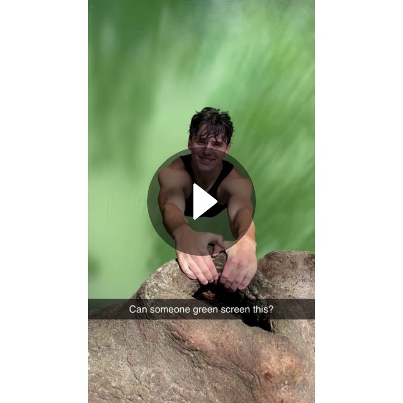 Can someone green screen this? | Spotlight on Snapchat