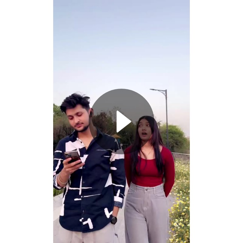 Cute Ruhi33's Park Date Walk & Playful Moment | Video by Cute_ruhi33 ...