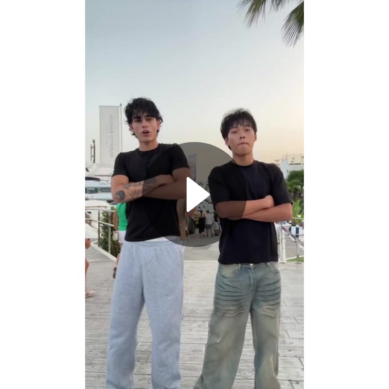 Enzo Chery & Friend Pull Off Perfect Synchronized Dance Routine | Video ...