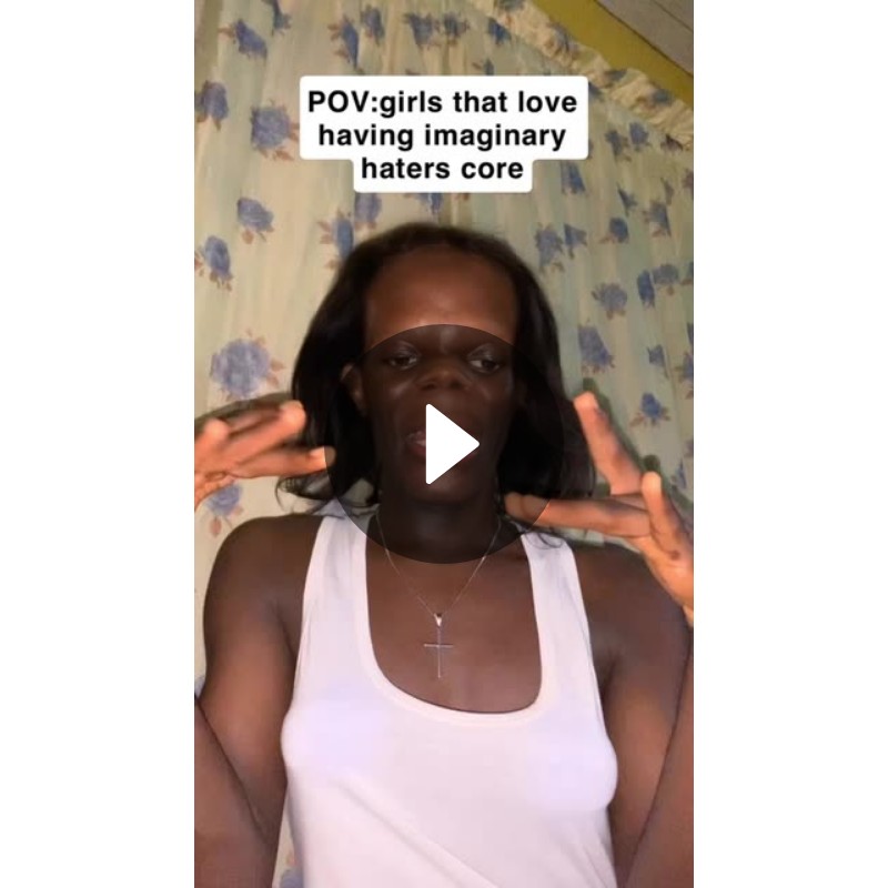 Confident girls embracing imaginary criticism humorously. | Fikzzy 🔥💨🦇🪖 ...