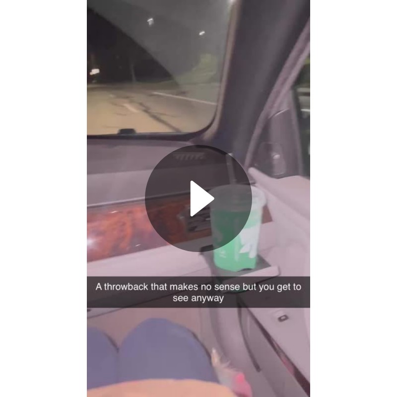 A throwback that makes no sense but you get to see anyway | Spotlight on Snapchat