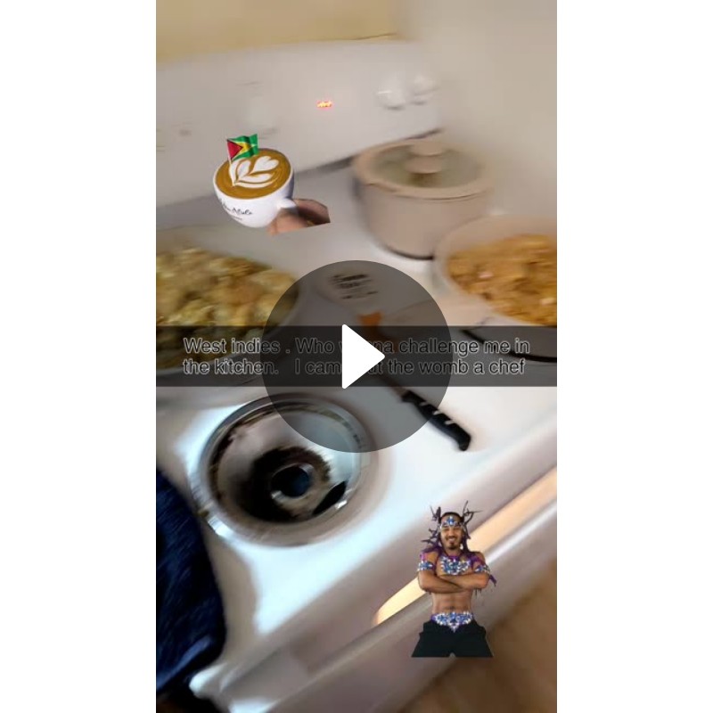 West indies . Who wanna challenge me in the kitchen. I came out the ...