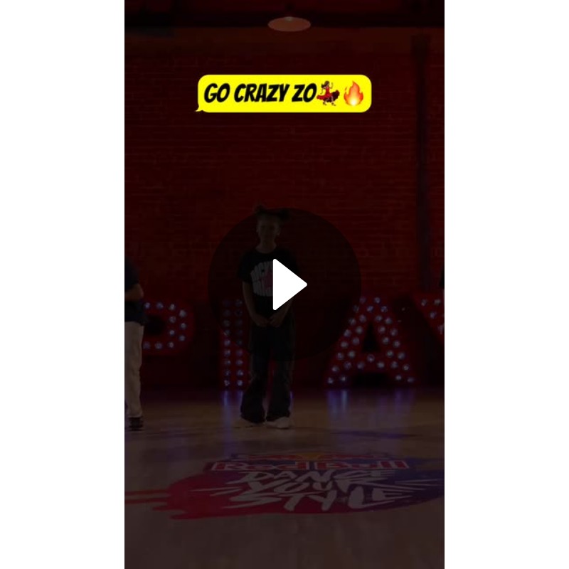 Zoey Zanai's High-Energy Dance Performance at Red Bull Dance Your Style ...