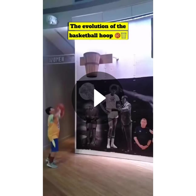 The evolution of the basketball hoop 🏀🗑️ | Spotlight on Snapchat