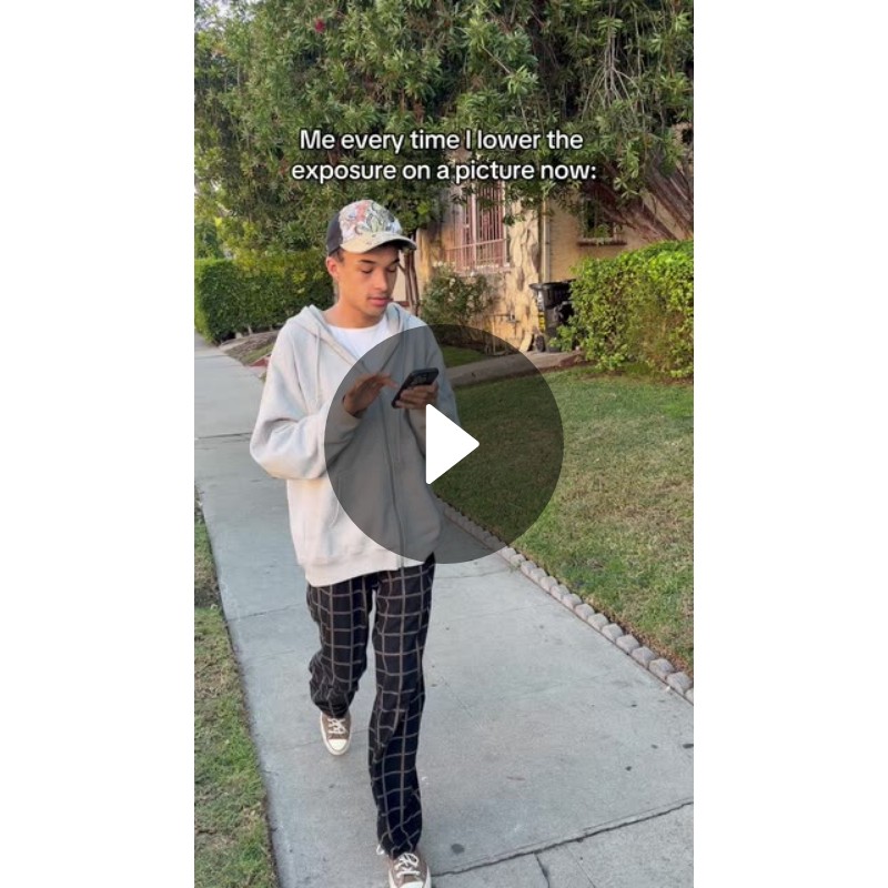 Ashton Ray's Hilarious Take on Phone Photography Exposure Settings ...