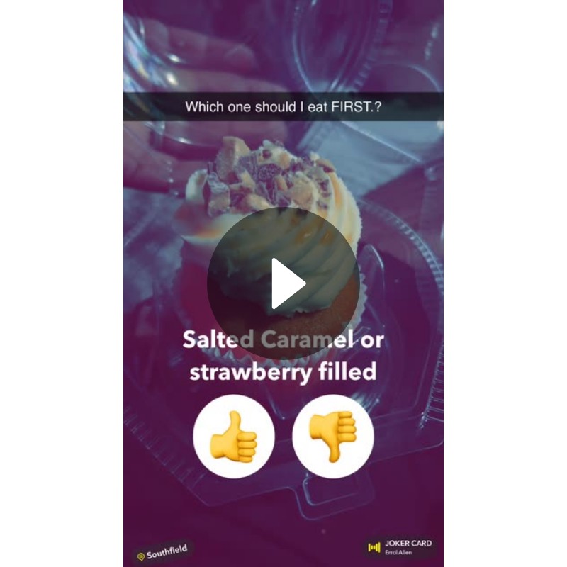 Which one should I eat FIRST.? | Spotlight on Snapchat