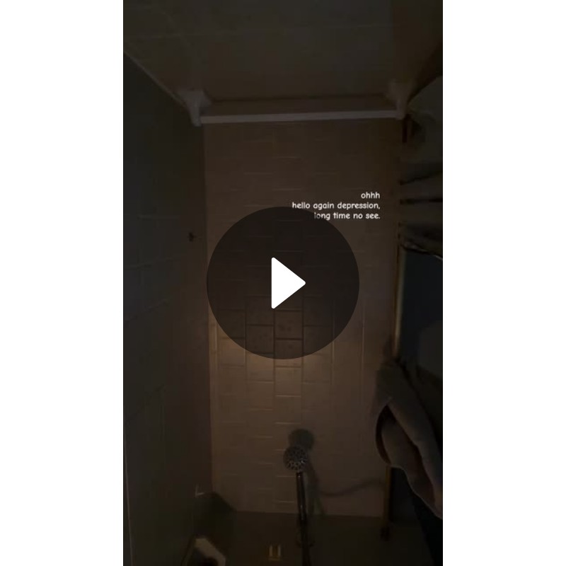 ohhh hello again depression, long time no see. | Spotlight on Snapchat