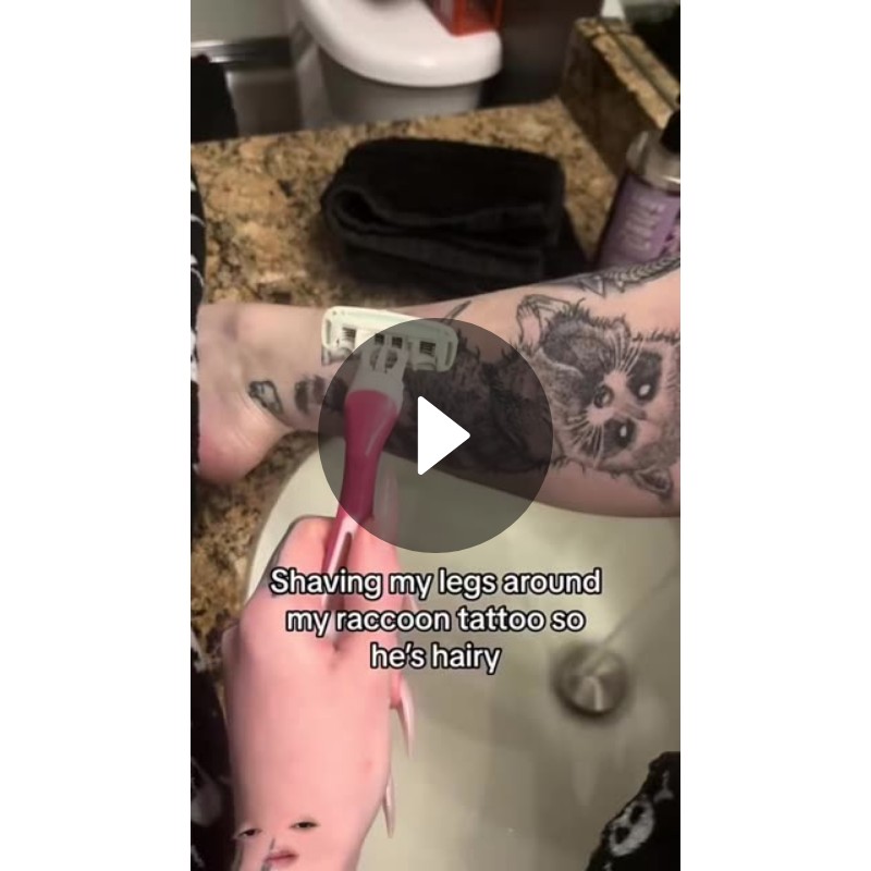 Shaving legs tattoo artist BRY | shailyn marie (@lilscoots12) | Spotlight