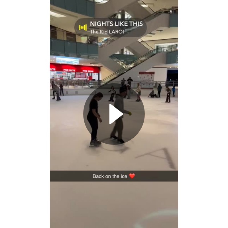 Back on the ice ️ | Spotlight on Snapchat