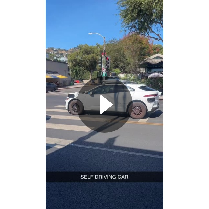 SELF DRIVING CAR | Spotlight on Snapchat