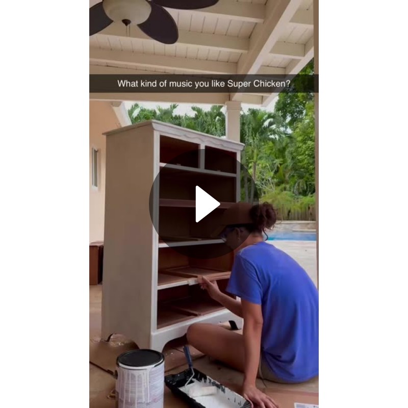 Dev🧞‍♂️ (@umdevon) | Painting furniture with acrylics in a creative ...