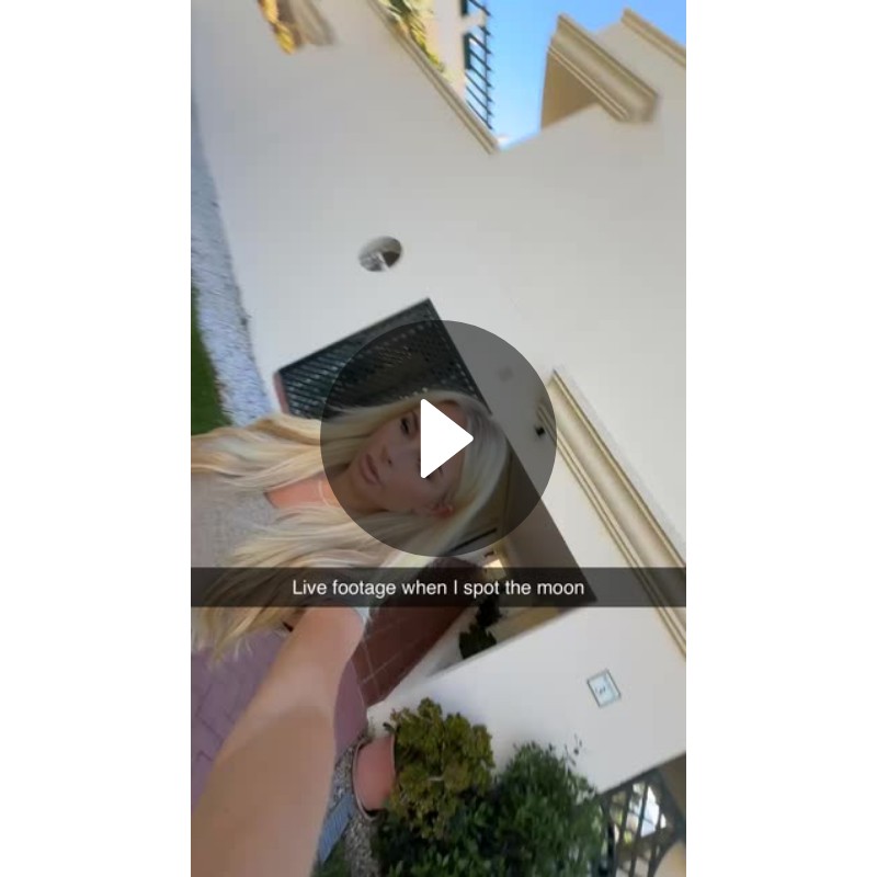 Live footage when I spot the moon | Spotlight on Snapchat