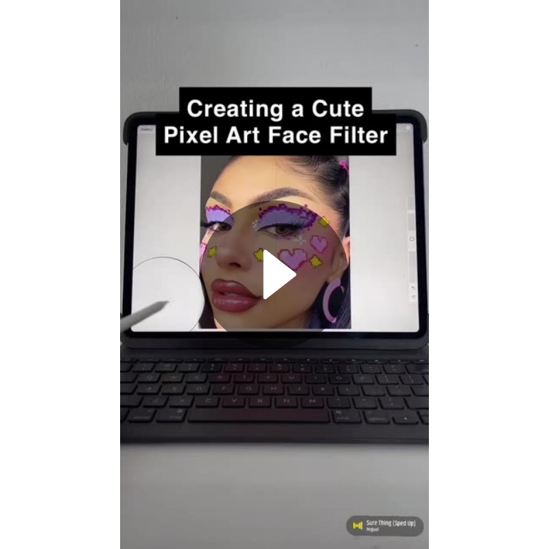 Creating a Cute Pixel Art Face Filter | Spotlight on Snapchat
