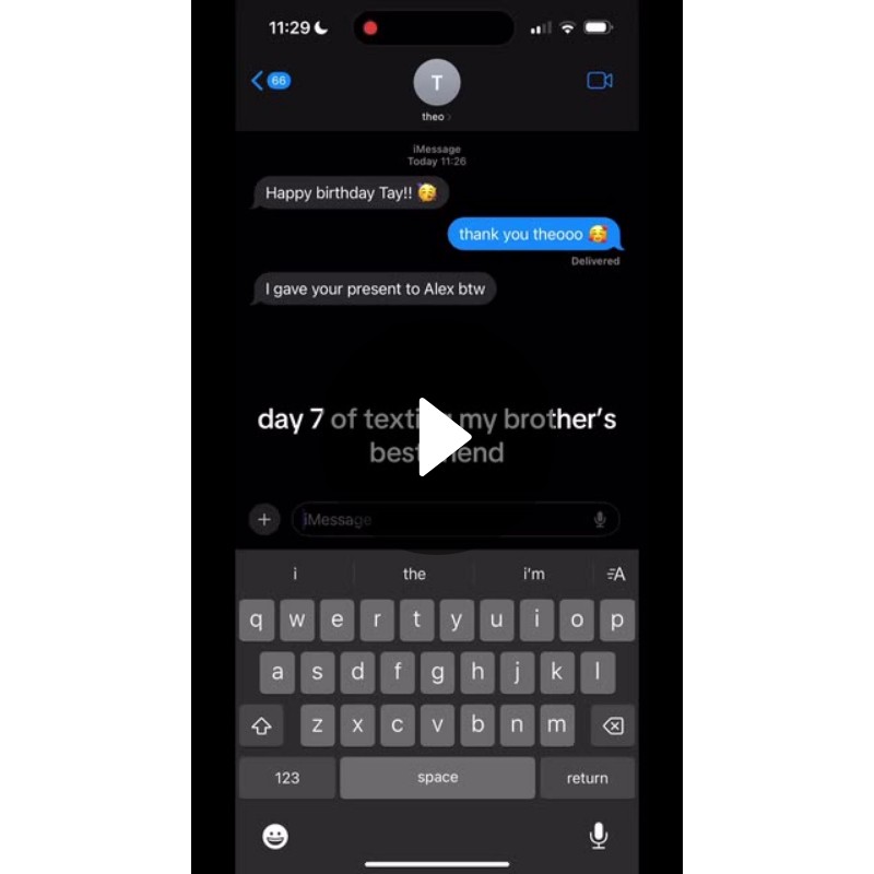 Day 7 of Texting My Brother's Best Friend | Birthday Plans & Driving ...