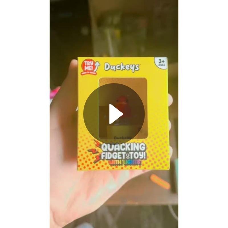 Unboxing & Reviewing the Quacking Duckey Fidget Toy with Lights | Video ...