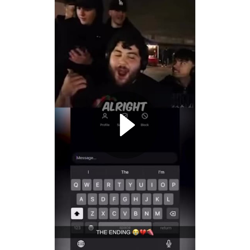 THE ENDING 😭💔🍠 | Spotlight on Snapchat