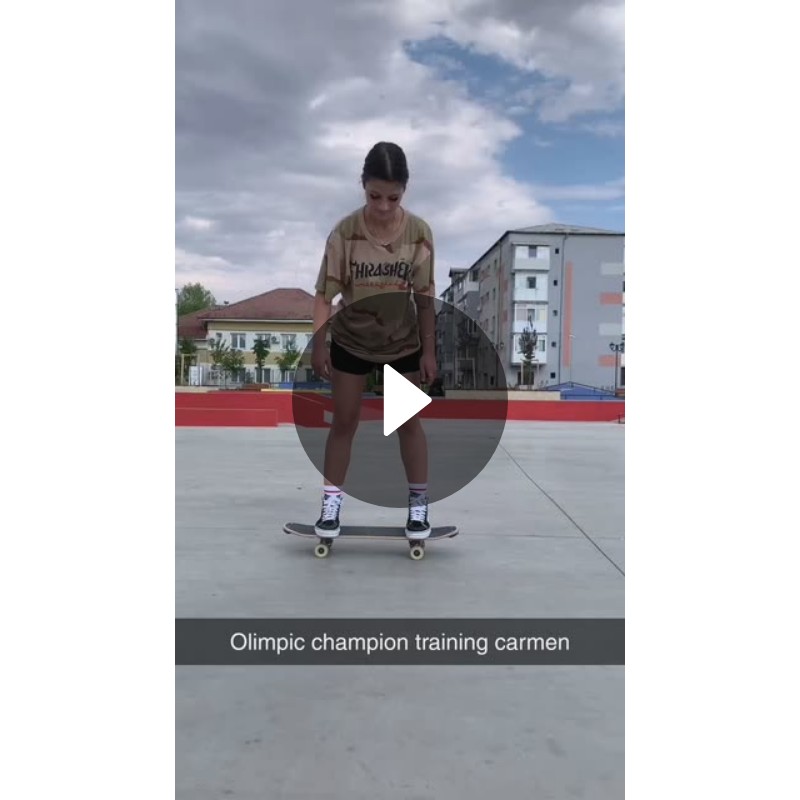 Olimpic champion training carmen | Spotlight on Snapchat