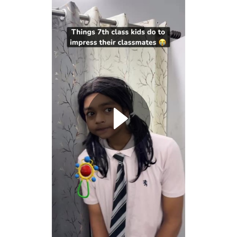 Things 7th class kids do to impress their classmates 😭 | Spotlight on ...