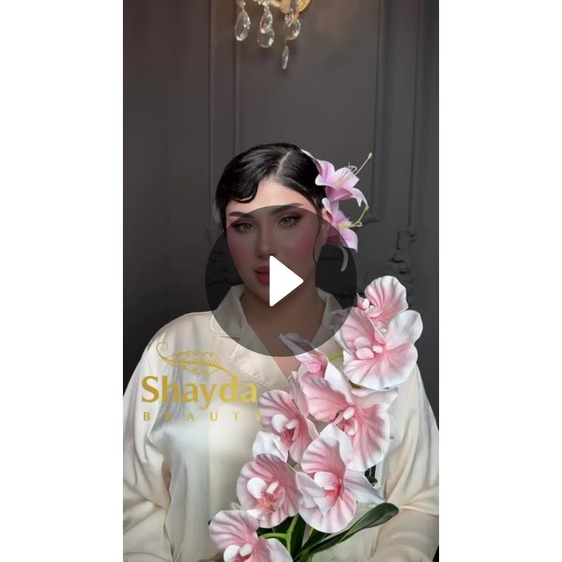 Shayda Beauty's Elegant Bridal Look & Makeup Tutorial | Video by Shayda ...