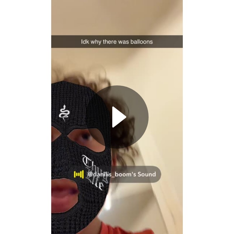 Idk why there was balloons | Spotlight on Snapchat