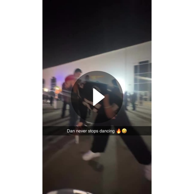 Dan never stops dancing 🔥🤣 | Spotlight on Snapchat