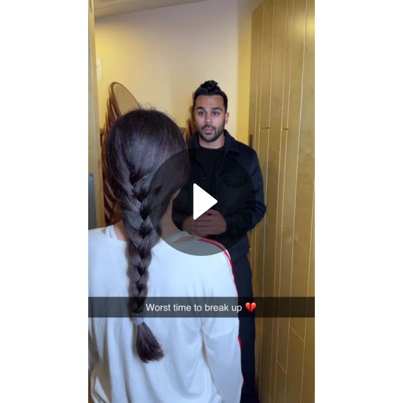 Worst time to break up 💔 | Spotlight on Snapchat