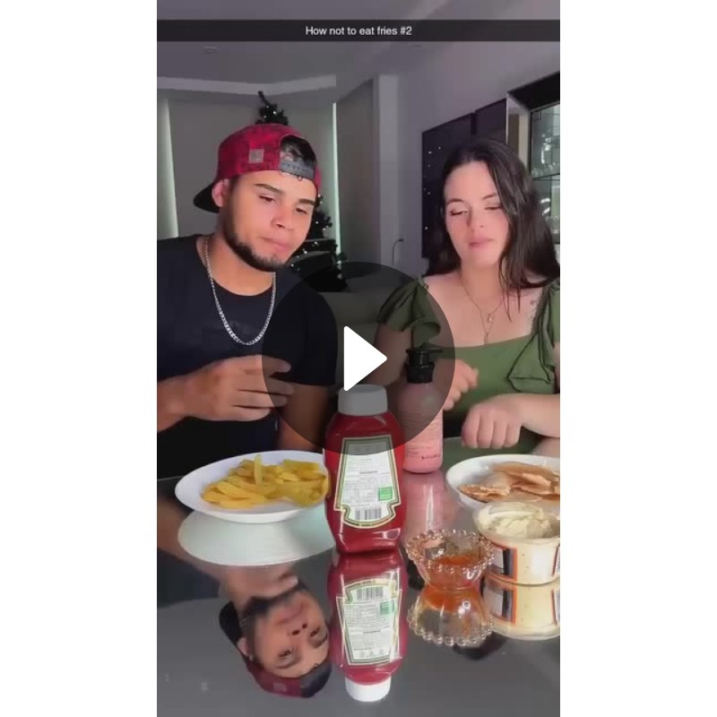 How not to eat fries #2 | Spotlight on Snapchat