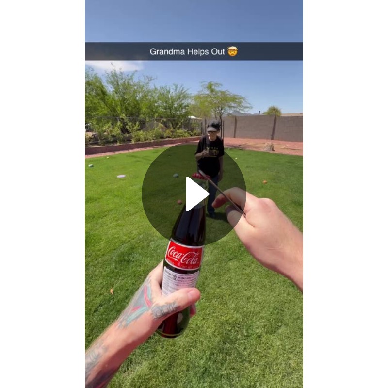 Grandma Helps Out 🤯 | Spotlight on Snapchat