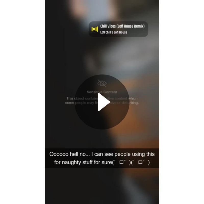 Oooooo hell no... I can see people using this for naughty stuff for sure(゜ロ゜)(゜ロ゜) | Spotlight ...