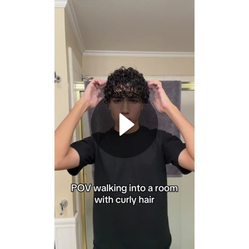 POV: Walking into a Room with Curly Hair | Emilio's Natural Curls ...