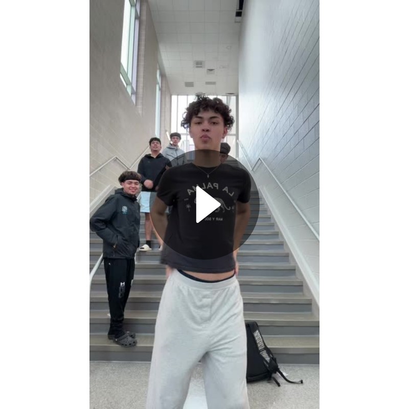 Chris Cotter's Viral Dance Challenge in School Hallway | Video by chris ...