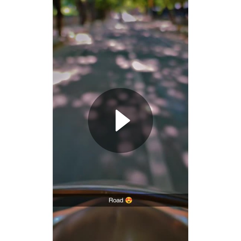Road 😍 | Spotlight on Snapchat