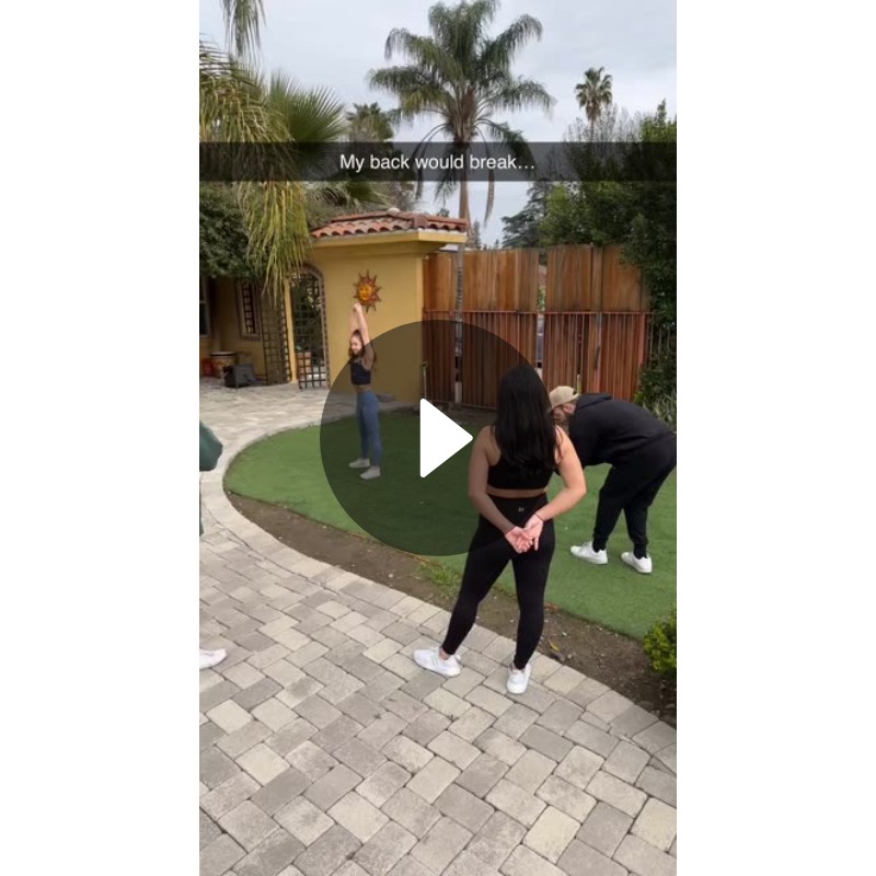 My back would break… | Spotlight on Snapchat