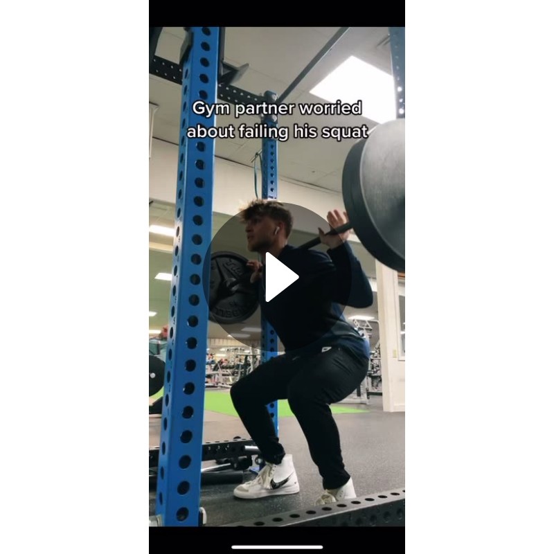 Brodie Falgoust's Gym Humor: When Your Squat Partner Needs a Confidence ...