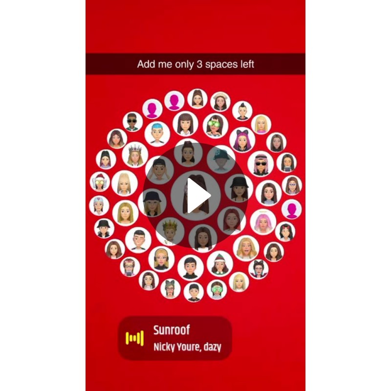 Add me only 3 spaces left | Spotlight on Snapchat